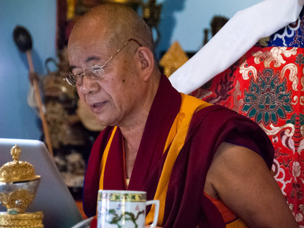 KHENCHEN PEMA SHERAB RINPOCHE - Orgyan Osal Cho Dzong